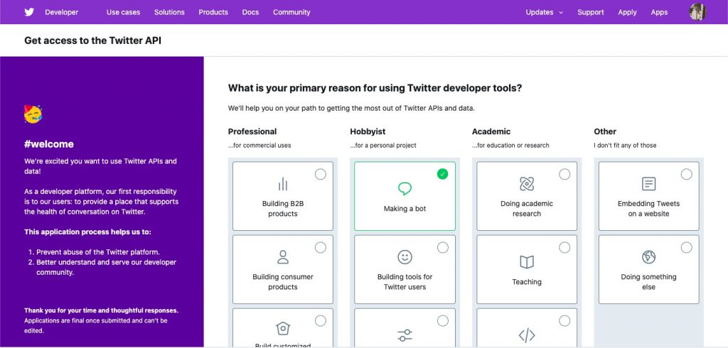 How to use Twitter API in Python - Geeky Humans